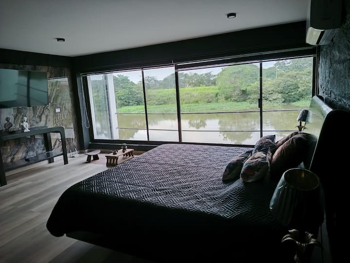 Río 3 Amplio Loft Con Increíble Vista Al Rio - Villahermosa