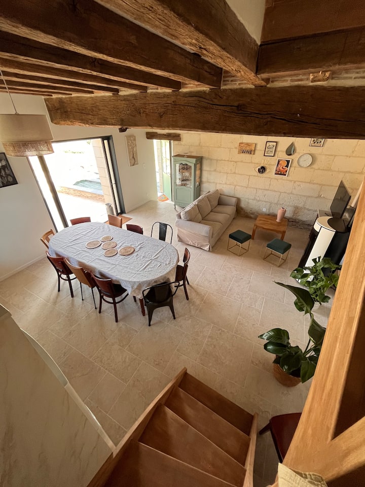 Maison De Charme Pour 10 Personnes - Angers