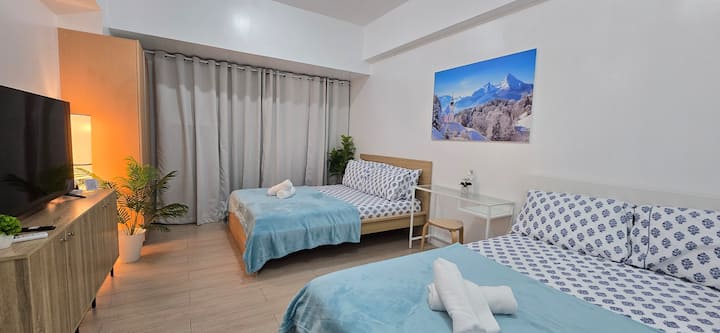 Cozy Condo Fronting Airport | 200 Mbps & Netflix - Aéroport Ninoy Aquino (MNL)