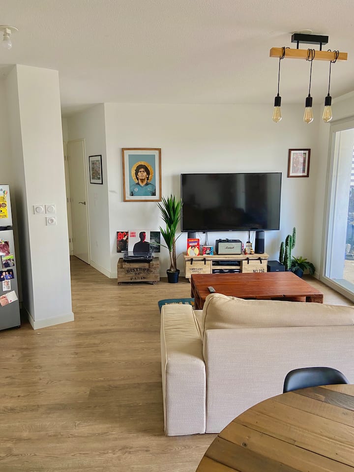 Charmant T2 Au Cœur De La Cartoucherie – Toulouse - Aéroport de Toulouse-Blagnac (TLS)