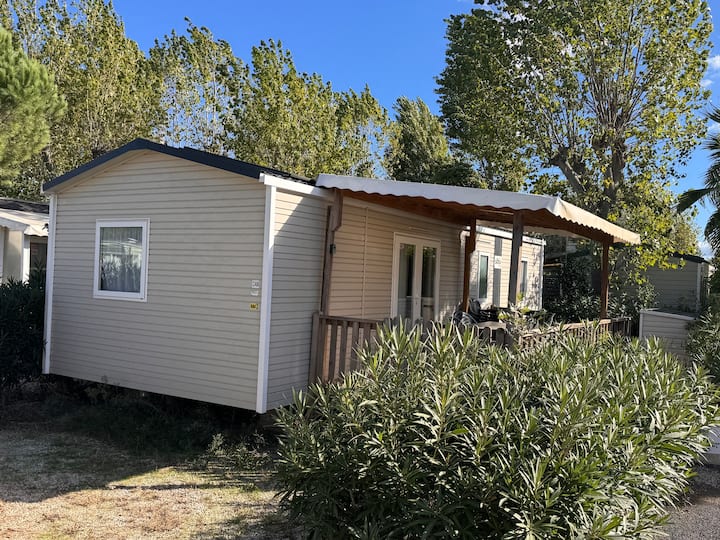 Mobil-home Premium à La Carabasse - Vias