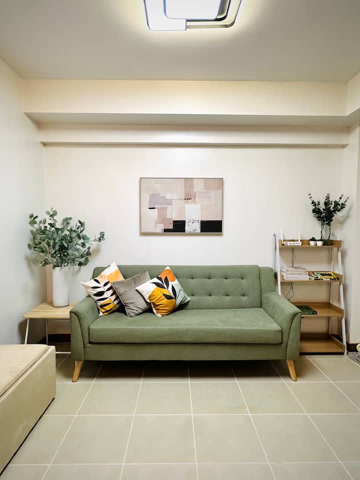 New 2br 2ba Condo | For Families & Remote Work - Pasig