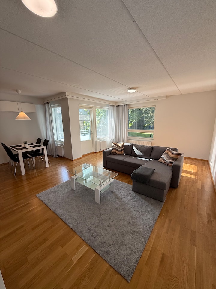 65m2, Sauna, 2xwc + Ilmainen Pysäköinti + Parveke - Raisio