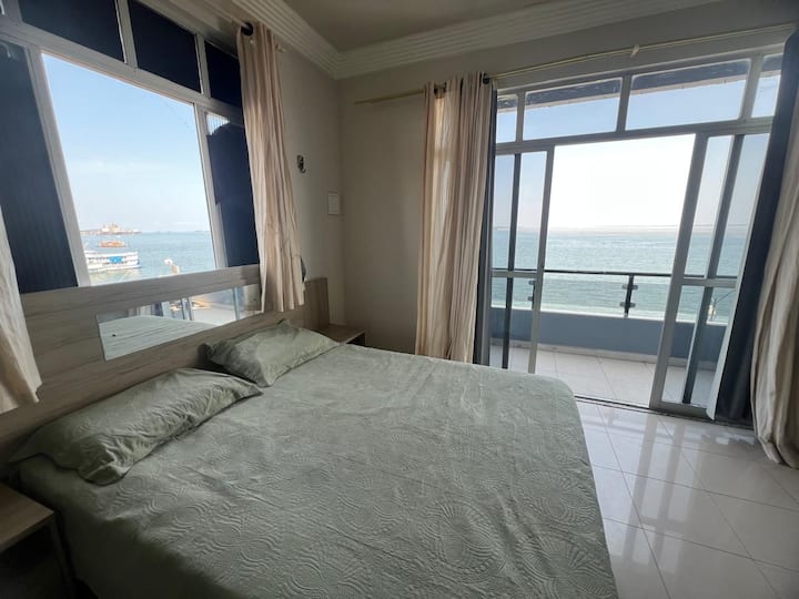 Apt Na Orla De Santarém Para Família - Santarém