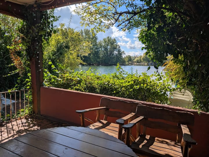 Hütte Am See Mit Privatem Steg & Seeblick - Oppenheim