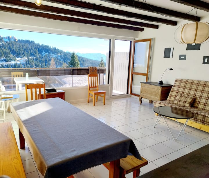 Grand 3 Pièces (52m²), Lumineux, 7 Min Des Pistes - Chamrousse