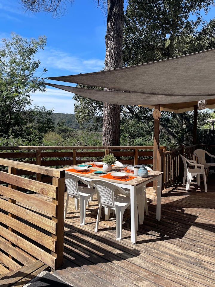 Mobil-home 6 Pers Avec Jardin Et Terrasse à Gassin - Gassin