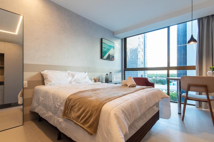 Boa Viagem - Flat Rooftop 470 - Unidade 607 - Novo - Recife