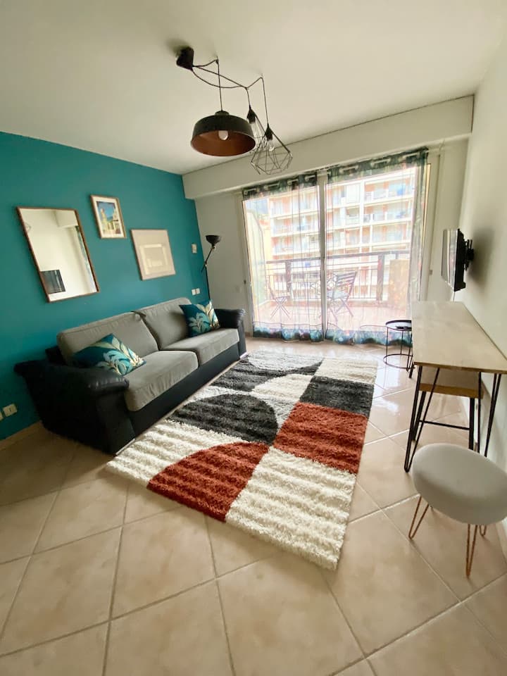 Studio Proche Centre, Gare, Commerces Et Plage - Menton