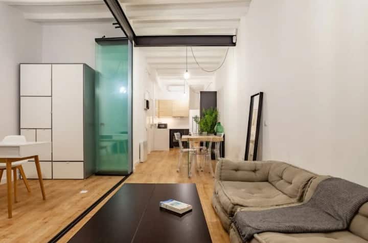 Modern Stylish Xiii • Safe & Quiet | Ac | Wifi - Barcelone