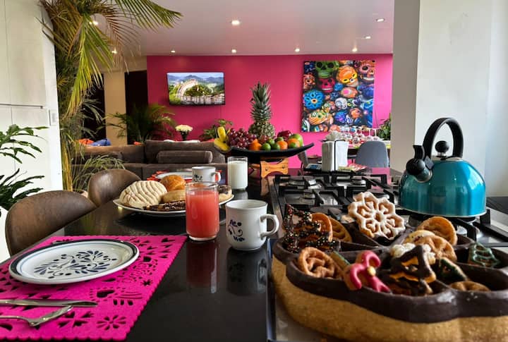 4 Br Condesa Luxury Signature Flat - Full A/c - Mexico City