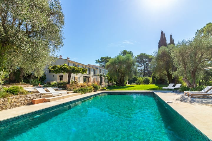 New Private Luxe Villa Piscine Et Parc - Mougins