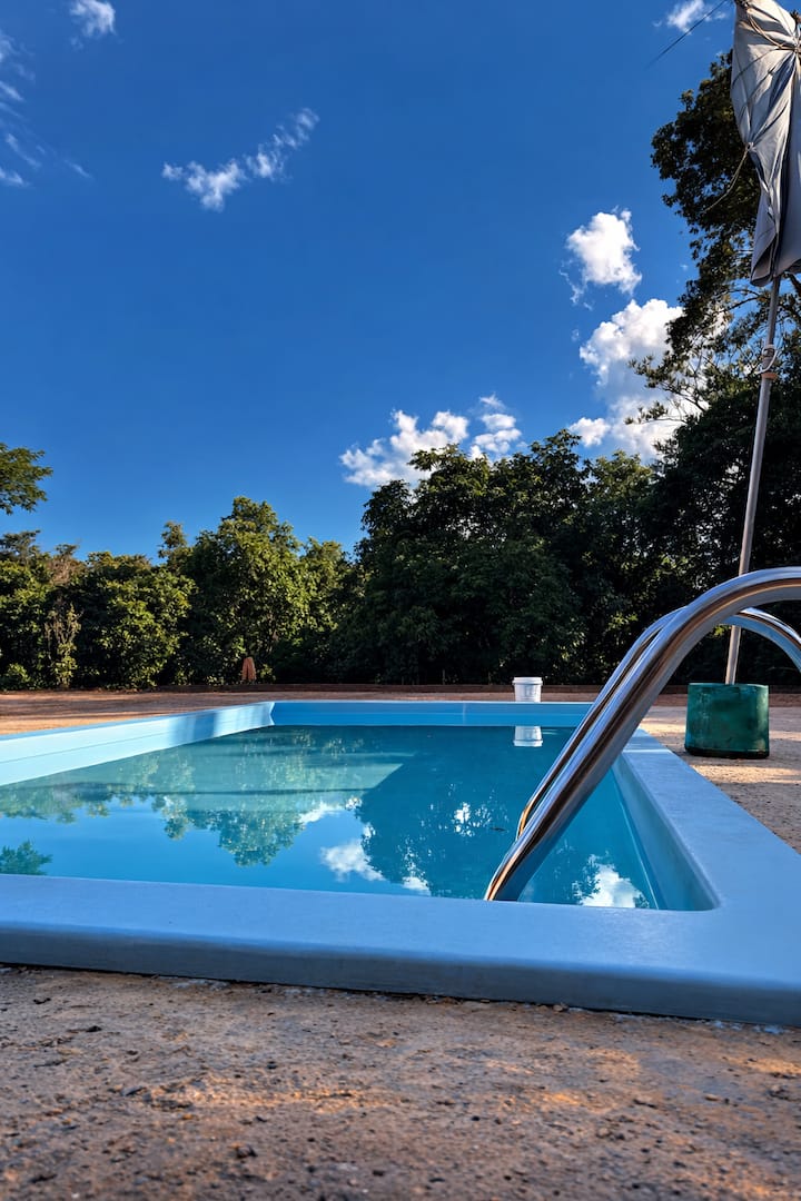 Casa Aconchegante Com Piscina, Rede, Churrasqueira - Esmeraldas