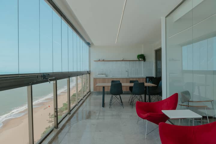 Apê Vista Mar | Luxo E Conforto Na Praia Itaparica - Brazilië