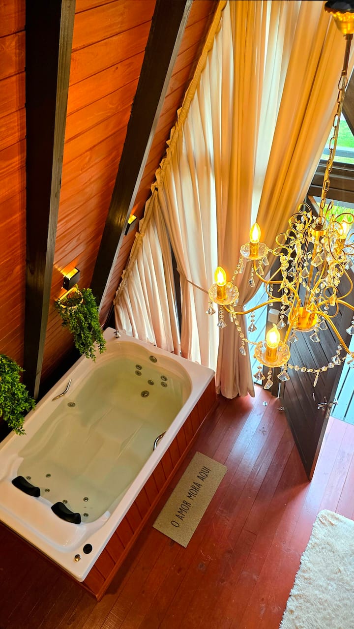 Chalé Aconchegante Romântico Para Viver Momentos. - Brazil