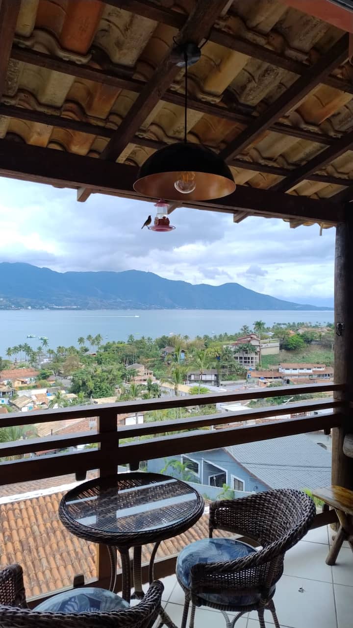 Flat Paraíso Da Ilha – Vista Incrível E Piscina - Ilhabela