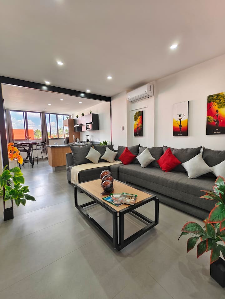 Dpto. Equipado A 7 Min De Expo Guadalajara. - Guadalajara