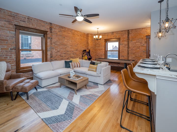 Luxury Industrial Loft | The Heart Of Downtown - Kalamazoo, MI