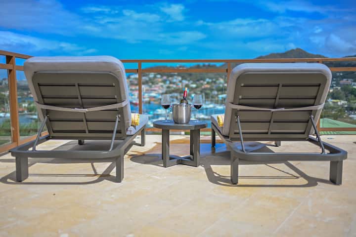 5br Villa-msv W/ 2 Kitchens, Group Stay, Sea Views - Granada