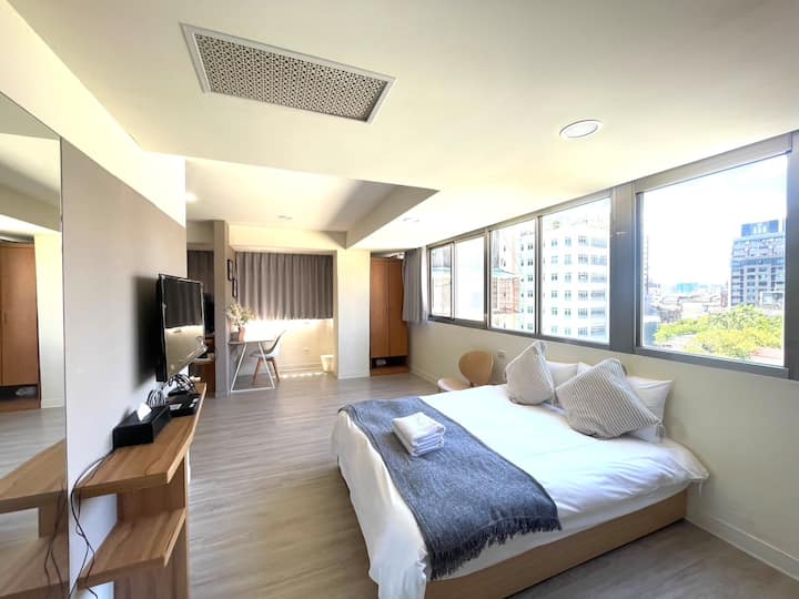 4-person Stay | Bright,8 Mins To Ximen Mrt Station - Taiwan