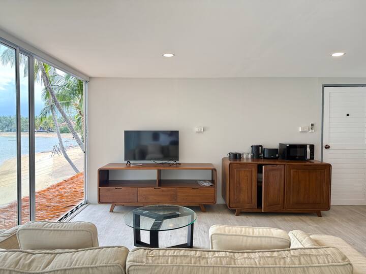 Escape Beach Front Cottage - 2 Bed Deluxe Room - 閣沙梅島