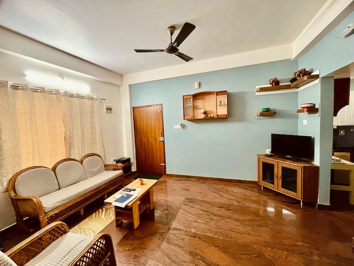 Anand's Elegant 2bhk Apartment
  /Ac/ - Mysuru