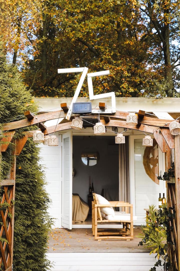 Cabin June - Veluwe Hideaway Met Sauna - Nijkerk