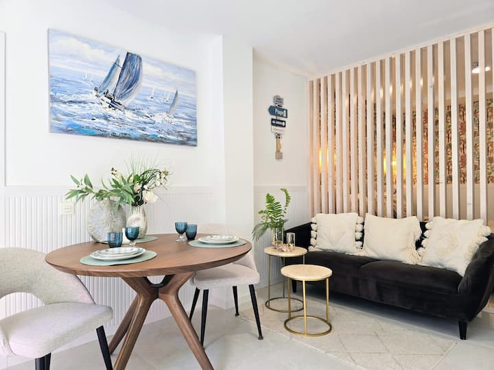 Sun & Palms - Cozy Beach Vibe Apartment - Calahonda