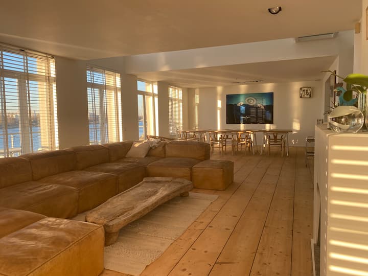Loft 300 Sqm River View & Terrace - Antwerp