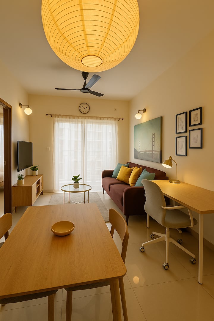 Cozy 1bhk Retreat With Scenic Views - Bengaluru