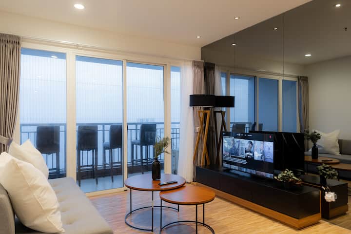 Spacious 2br Seaview Escape • 105 M² Baywalk Mall - Jakarta