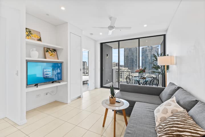 The Cityscape Pad With 2br, 3-bed & Free Parking - Brisbane