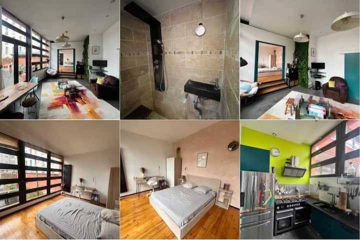 Chic Loft+terrace, Events, Stade De France +Paris - Seine-Saint-Denis