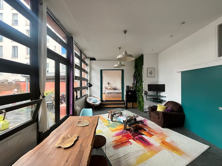 Chic Loft+terrace, Events, Stade De France +Paris - Porte Maillot