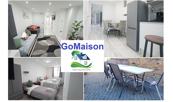 Luxe Apt| Parking| Near Wembley| 2 Tubes | 3 Baths - Harrow