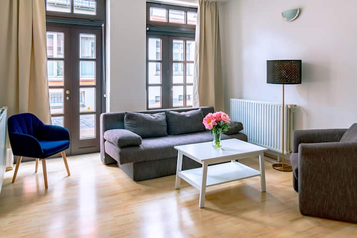 Cblue "Galeere", 40m², Küche, 3min. Zum Strand - Rostock