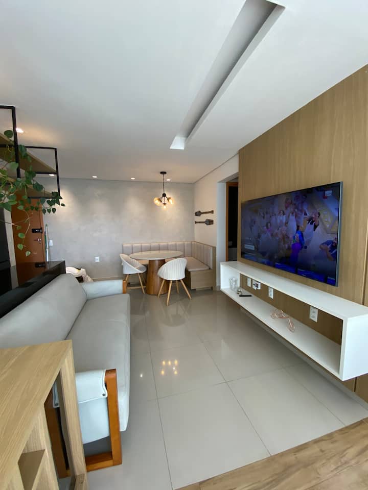 Apto 2q Ar-condicionado Suite Próx Parque Areiao - Goiânia