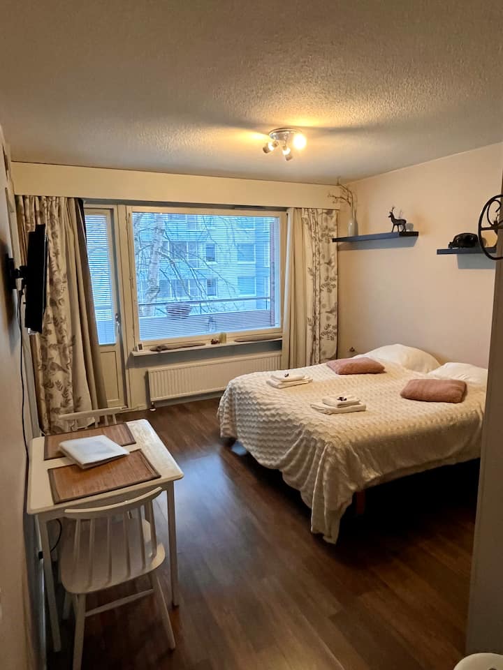 Joensuun Keskustayksiö, Parveke, Wifi Ja Parkki - Joensuu