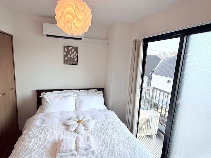 Tanpopo Inn 301｜カップル・2人旅に最適｜北赤羽駅9分｜池袋・新宿・渋谷直通 - Koshigaya