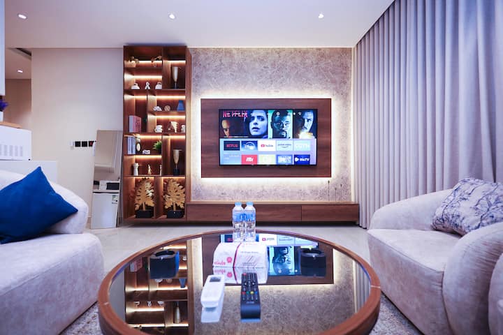 Modern 2br | 65" Tv | Prime Spot | Self-entry 30 - Riyadh
