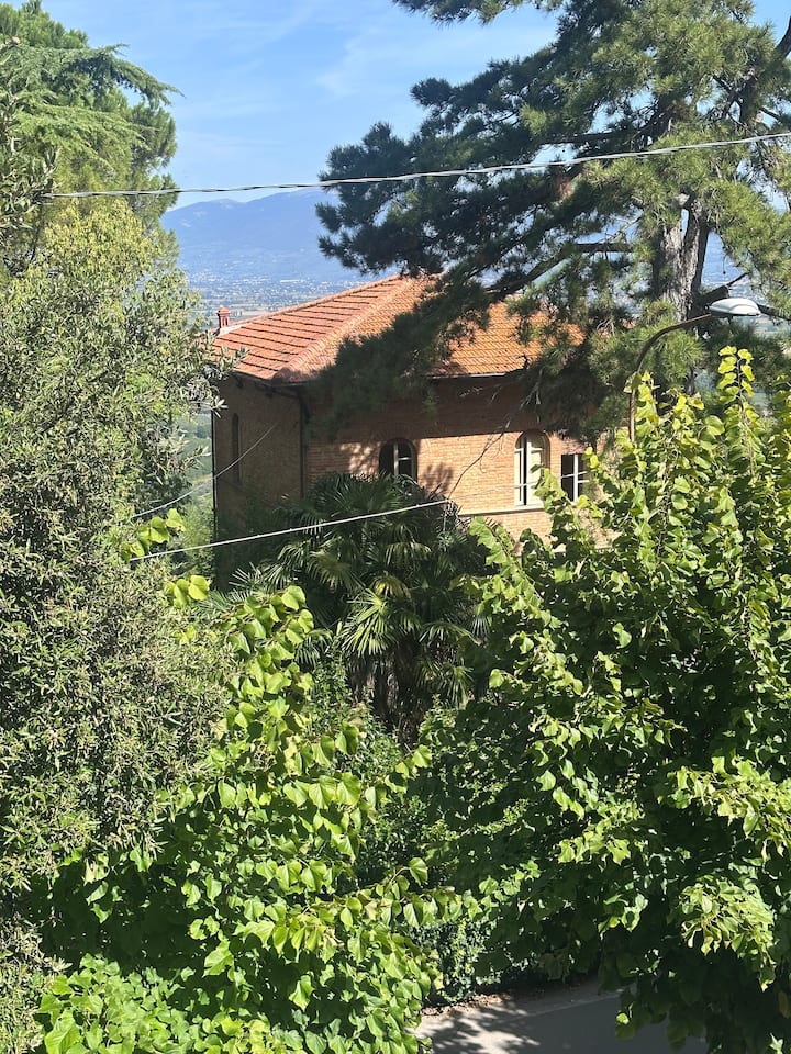 1930 Historical Villa With 2 Fashion Libraries - Foligno