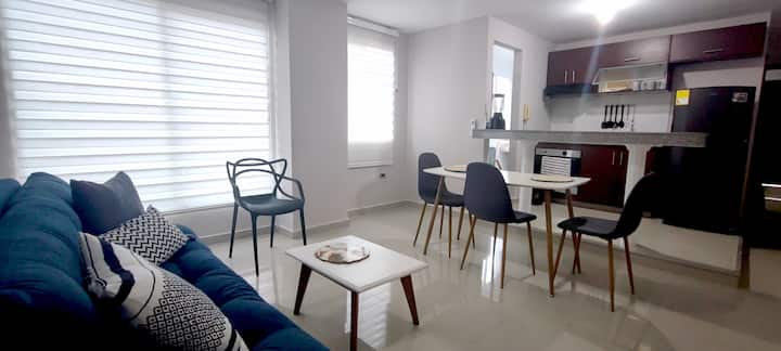 Modern Studio 1 Br / Hw / Aa / Smart Tv - Barranquilla