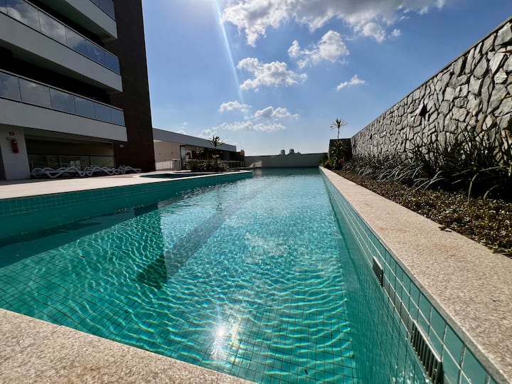 Apto Novo • Vista Incrível • Piscina & Academia - Belem, Brazil