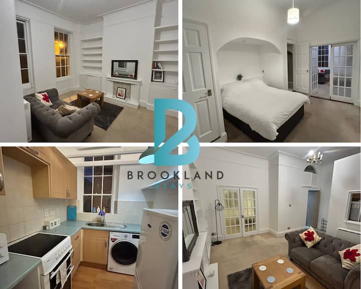Chic 1-bed Apartment | Wifi, Kitchen & Washer - Jersey