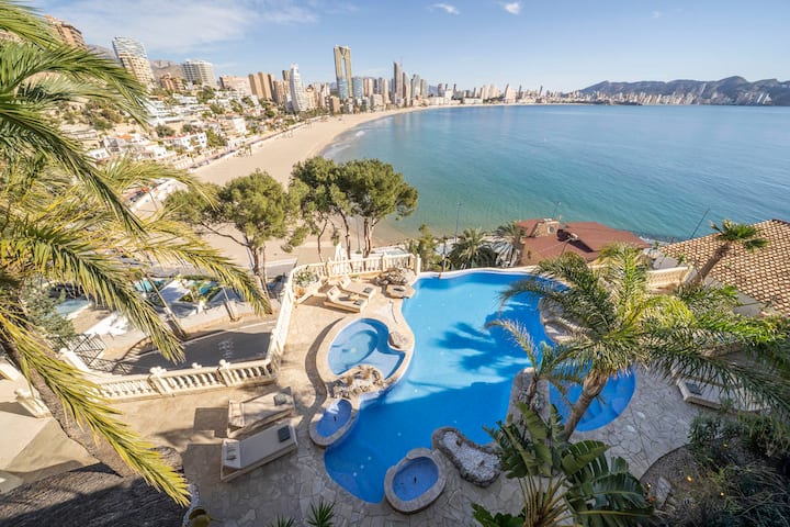 Villa 7 Chambres Surplombant La Mer - Villajoyosa