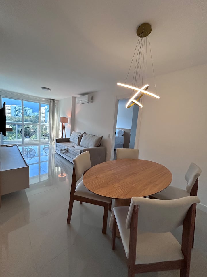 Apto Ilha Pura, Novo, 2 Suítes, Riocentro, Rockinr - Recreio