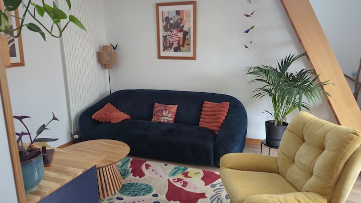 Chambre Au Calme Chez Jenn Et Jérôme - Laval, France