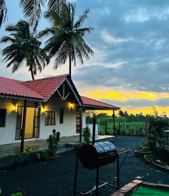 3bhk Villa & Farmstay In Baramati - Baramati