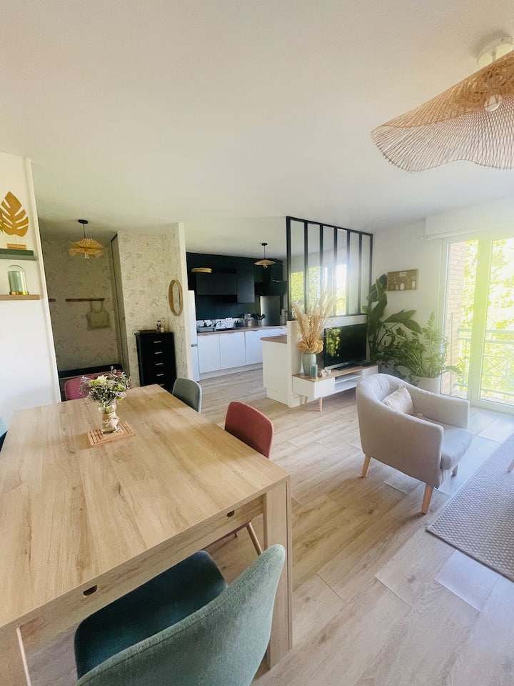 Appartement Rénové Centre Ville Avec Vue Mayenne ! - Laval, France