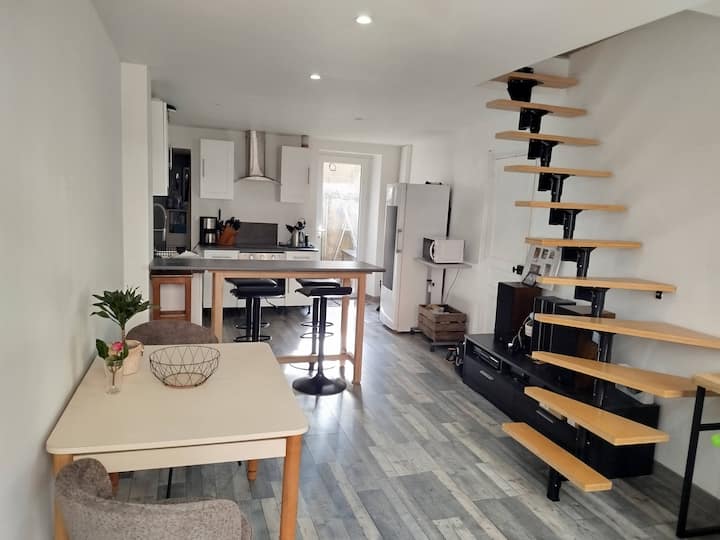 Petite Maison, Centre-ville, Courette Intérieure - ibis Alençon